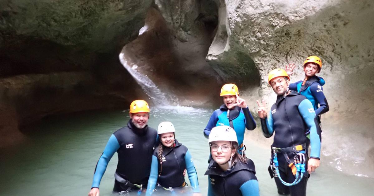 Canyon du Haut Jabron le 19 aout | Canyoning Verdon