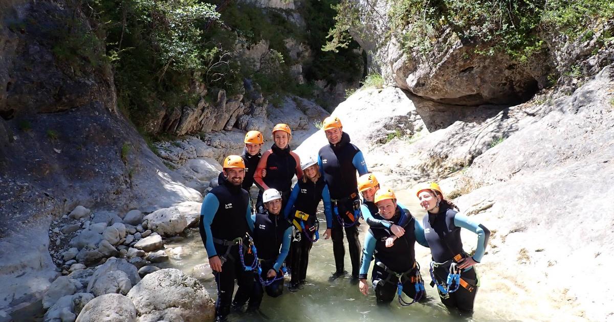 Canyon du Haut Jabron le 24 juillet | Canyoning Verdon