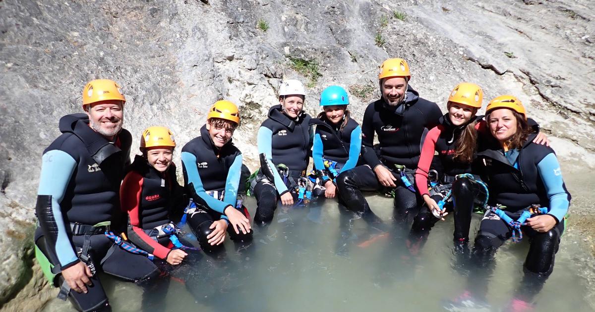 Canyon du Haut Jabron le 28 juillet | Canyoning Verdon