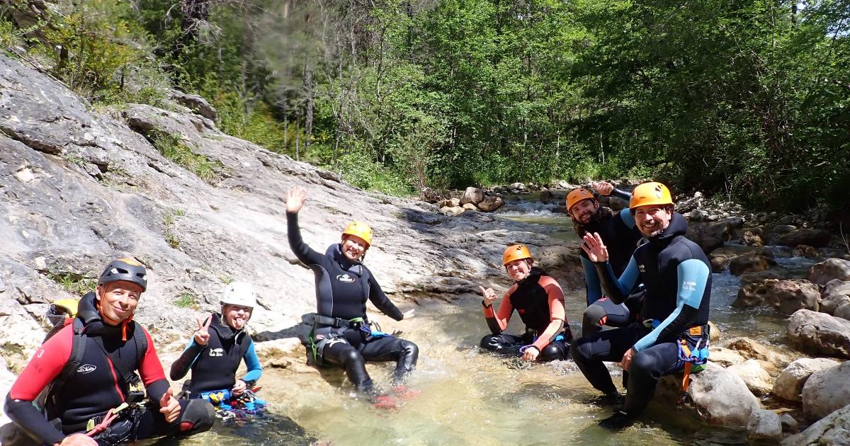Canyon du Haut Jabron le 31 mai | Canyoning Verdon