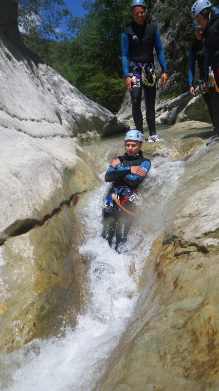 Canyoning à Castellane dans la clue du Haut Jabron | Canyoning verdon